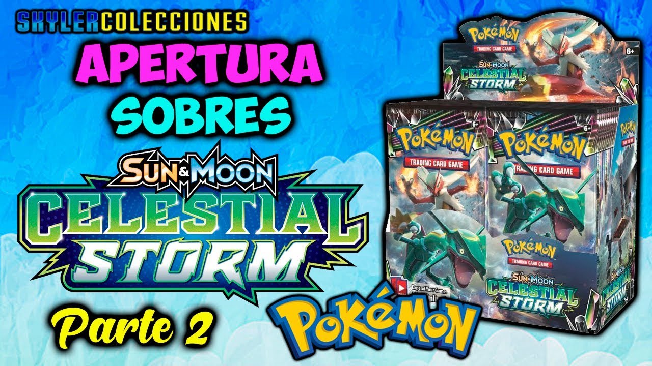 APERTURA SOBRES CELESTIAL STORM PARTE 2 – POKEMON | SKYLER COLECCIONES ...