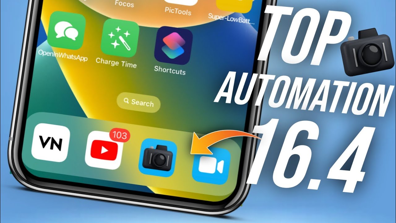 iOS 16.4 Shortcuts |Best iphone automation shortcuts|How to start video ...