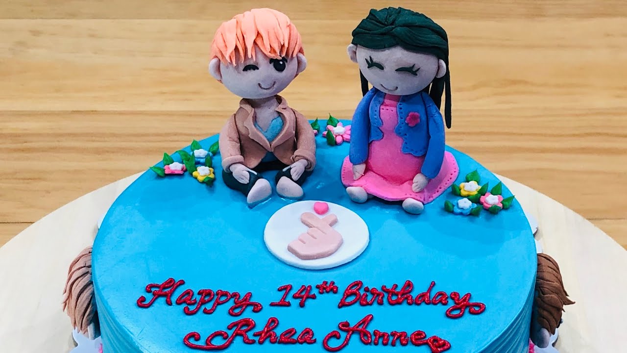 BTS Jungkook Themed Cake from Aunt Gilda’s Cakes by B&R - YouTube