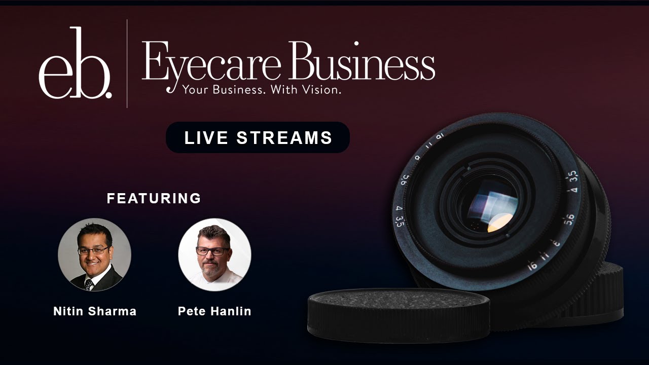 Essilor + EB FB Live with Nitin Sharma and Pete Hanlin - YouTube