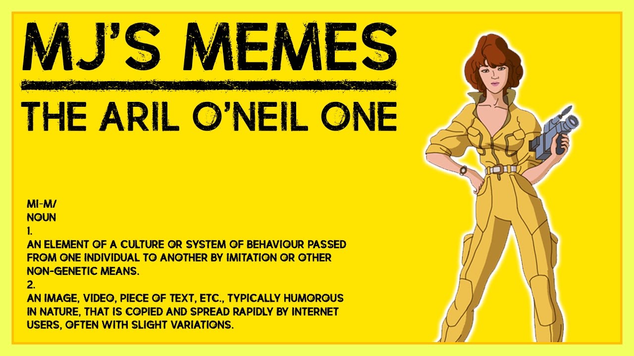 MJ's Memes | The April O'Neil One - YouTube