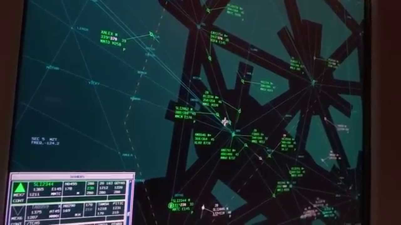 CONTROL RADAR RUTA .ACC MEX - YouTube