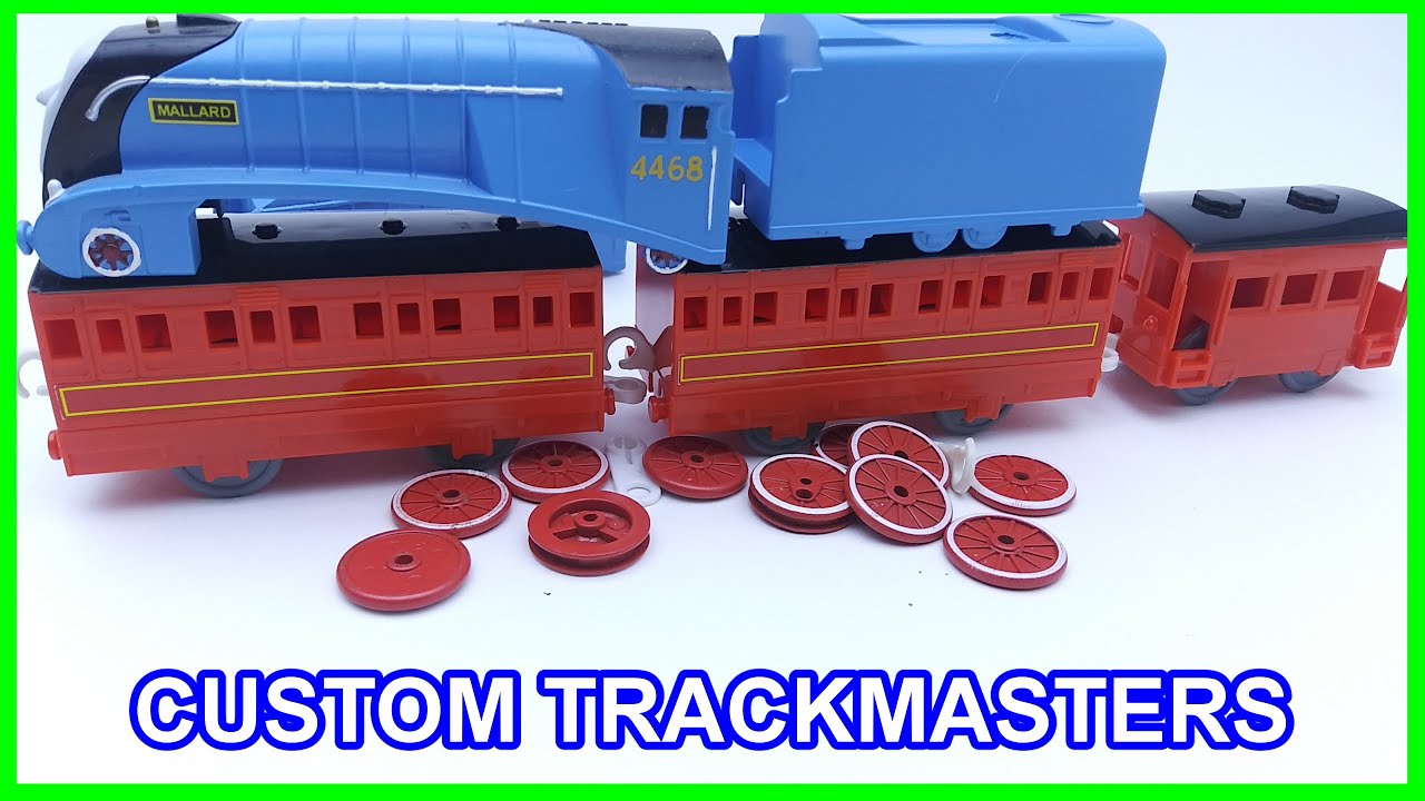 Custom Trackmaster s Fix repair noisy gear Mail Time and more - YouTube
