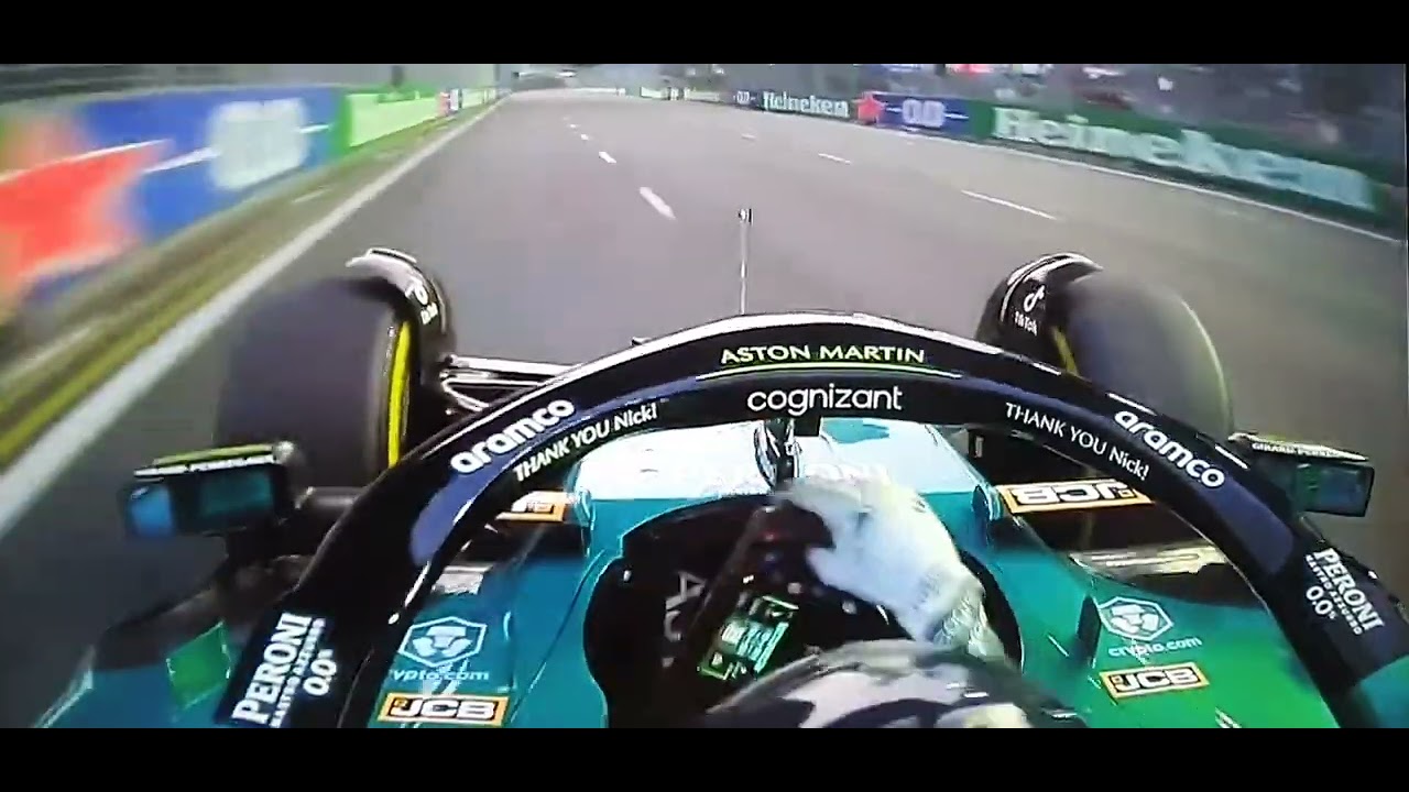 Lance Stroll Red Flag Singapore Grand Prix FP1 - YouTube