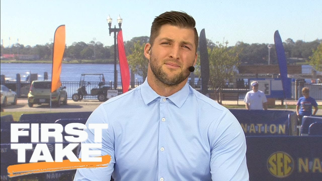 Tim Tebow says Ohio State will beat Penn State | First Take | ESPN ...