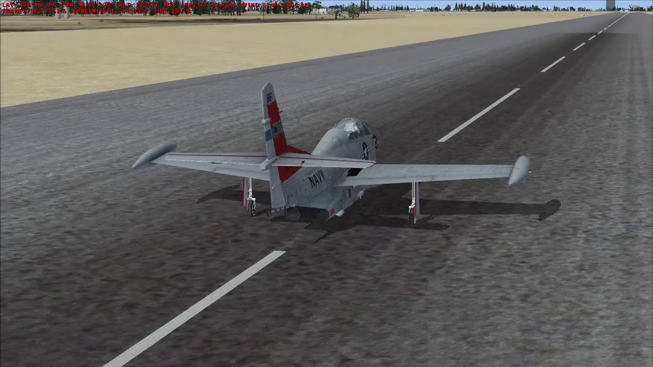 Flight Sim Historian Episode XLVIII: North American Rockwell T-2B ...