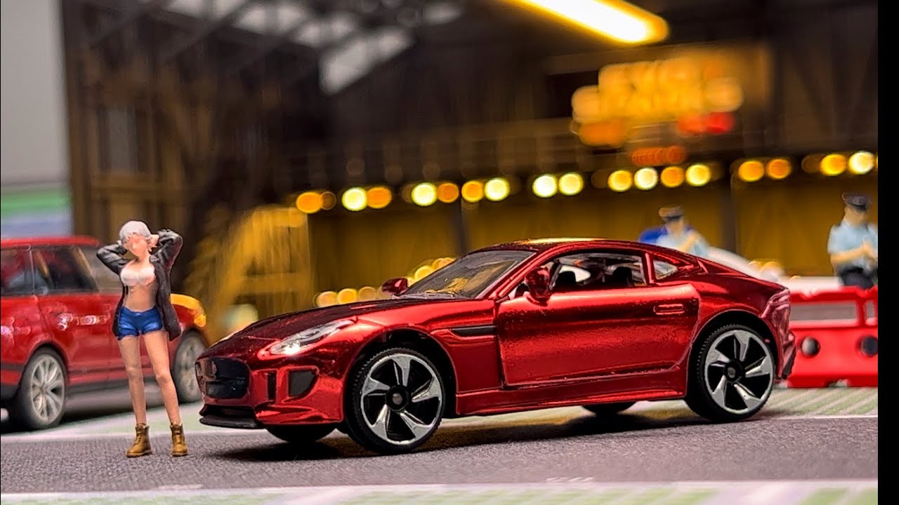 Jaguar F-Type 1/64 Diecast Car Model |Hotwheels | Majorette - YouTube