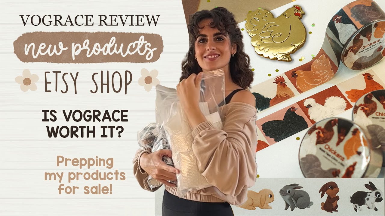 @vograce Quality Check + Etsy Shop Prep: How I Get Products Ready ...