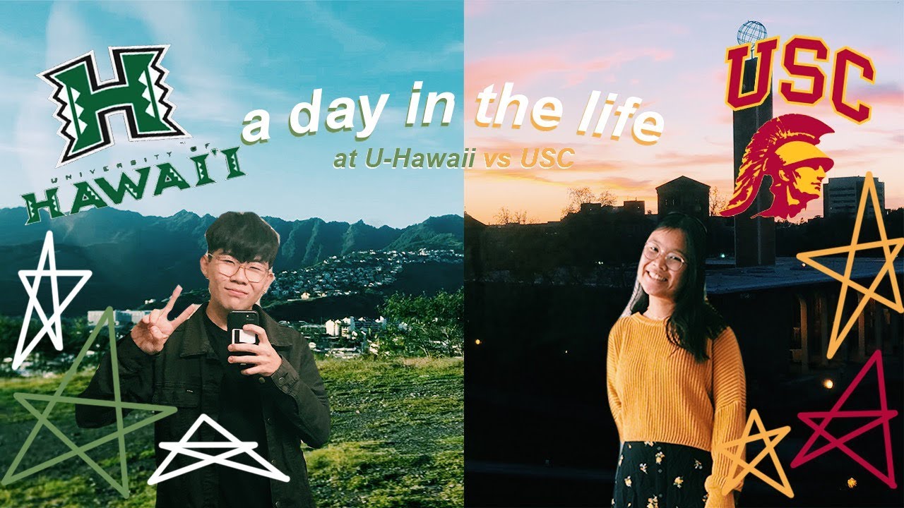 A Day in the Life: University of Hawaii vs USC - YouTube