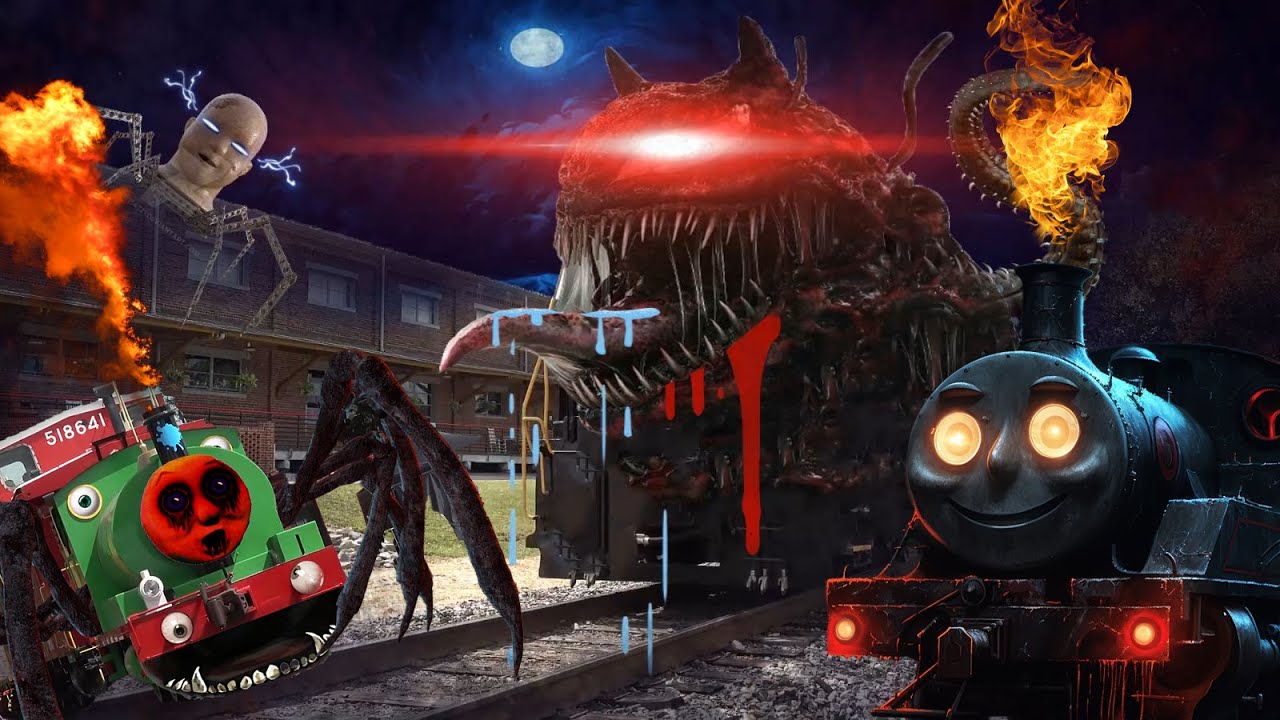 Haunted Thomas Train / Thomas Evolution / Thomas exe / Train Ghost ...