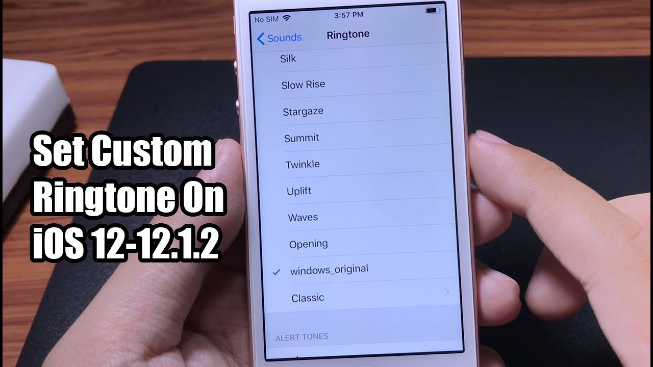 How to Install Custom Ringtone On iOS 12-12.1.2 (Jailbreak Tweak) - YouTube