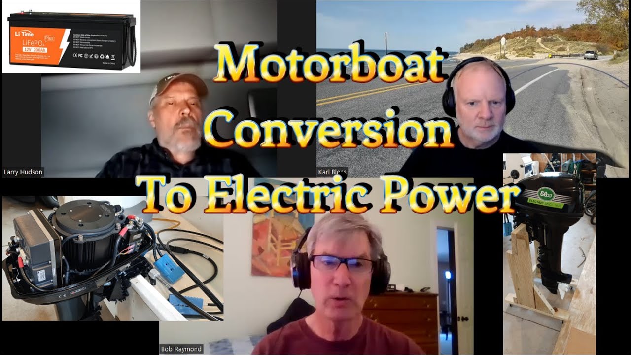 Ep 20 - Elco Electric Motor Boat Conversion with Bob Raymond - YouTube