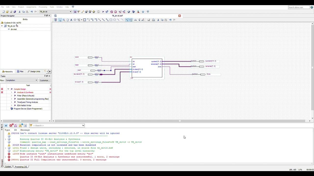 Quartus II 64 Bit C Users SUJEET KUMAR Desktop quartus1 div div div 2025 01 25 14 53 17 - YouTube