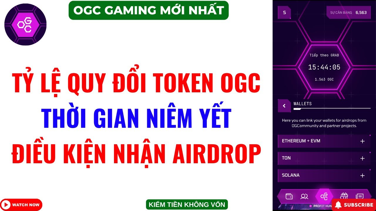OGCommunity - Tỷ Lệ Quy Đổi Token - Thời Gian Niêm Yết - Điều Kiện Nhận ...