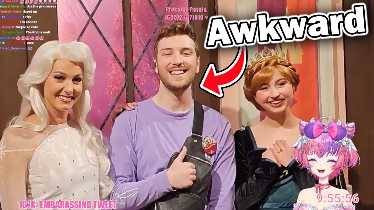 CDawgVA Is Embarrassed Surrounded by Disney Princesses 😳 | Ironmouse ...