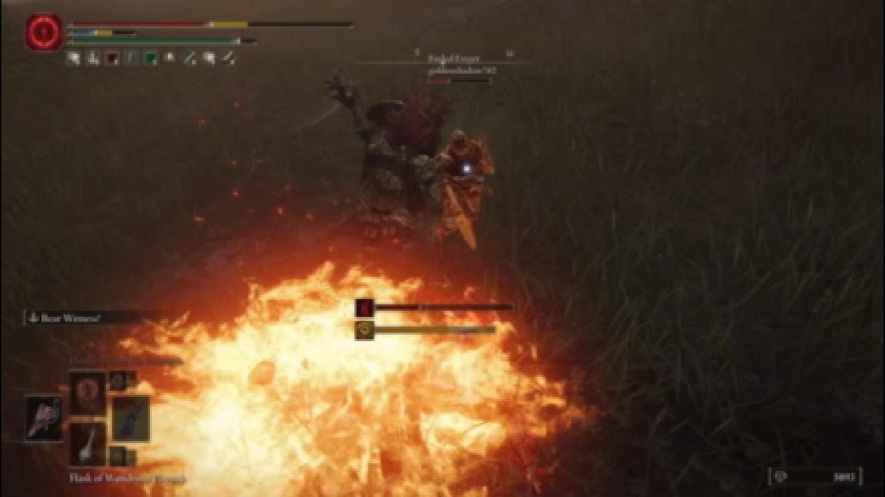 Elden Ring level 90 Volcano Knight Invasions - YouTube