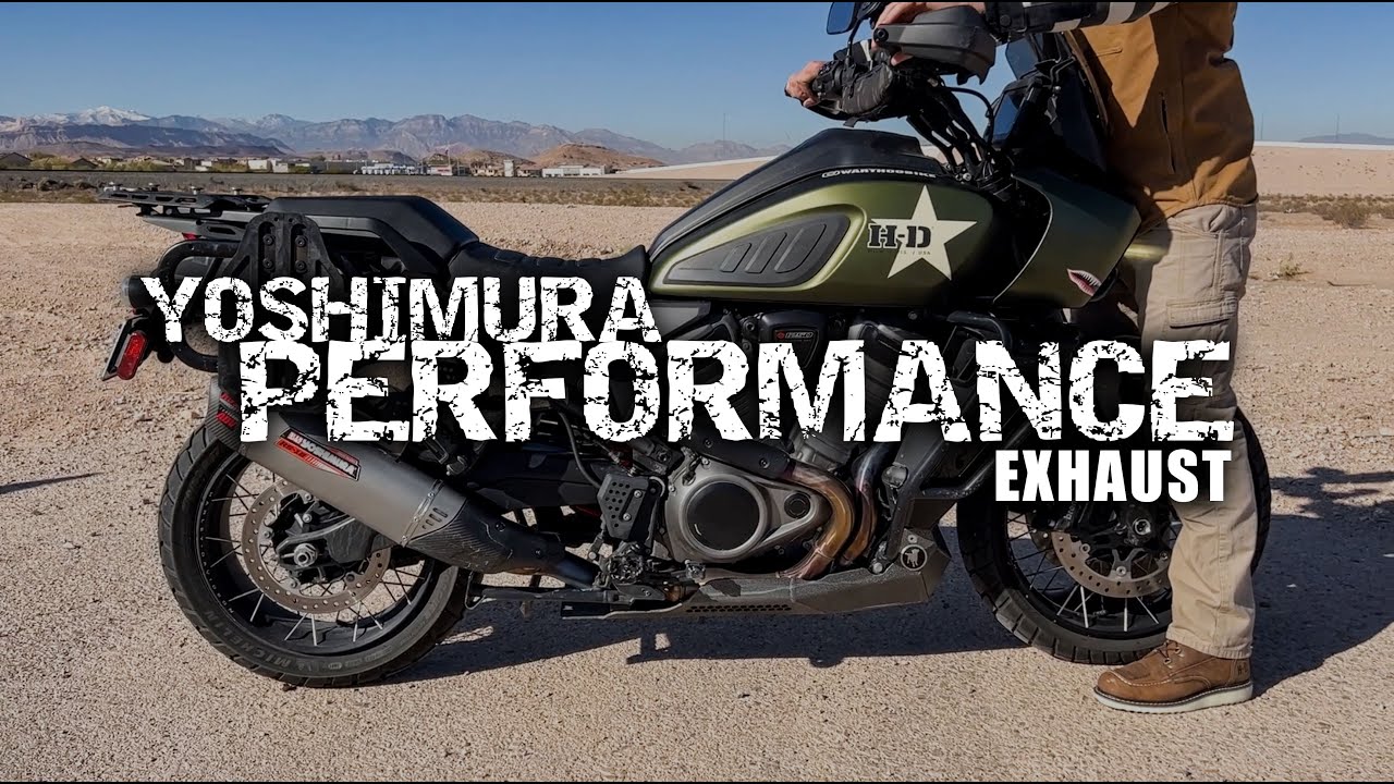 Best Exhaust for the Harley-Davidson Pan America - Yoshimura - YouTube