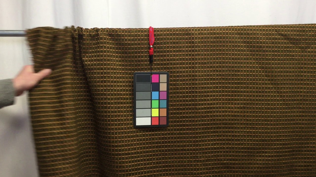 Textured Chenille Checks in Brown and Red Upholstery Fabric | 54" | BTY ...