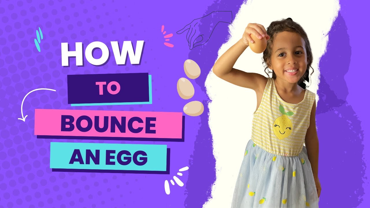 How to Bounce an Egg at Home🥚 | Science Experiments with Ari Safari | Fun experiments for kids ...