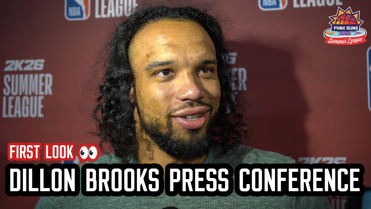 Dillon Brooks on Joining Devin Booker, Phoenix Suns + "No BS" Mentality ...