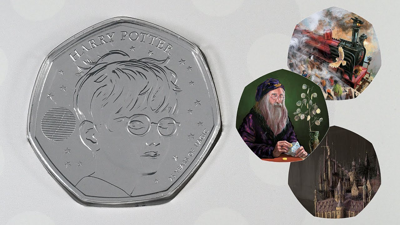 Harry Potter 50p Coins & Collection Out Now! With A Teaser Of More ...
