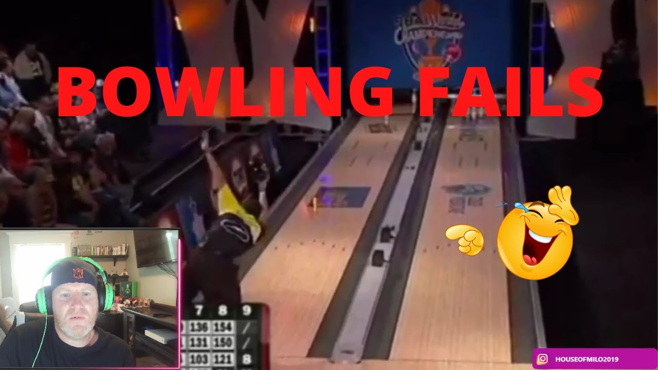 Try Not To Laugh Funny Bowling Fails Big D Reacts 🎳🎳🎳🎳🎳🎳 - YouTube