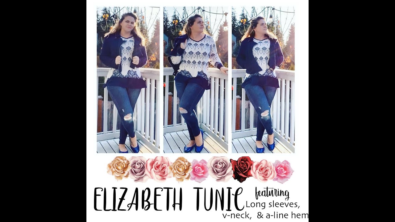 LULAROE ELIZABETH Quick Styled by Hot Mess in A Dress... - YouTube