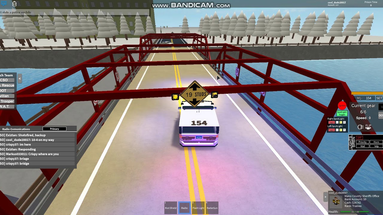 Patroling Mano County|Editing My Game! Roblox! - YouTube