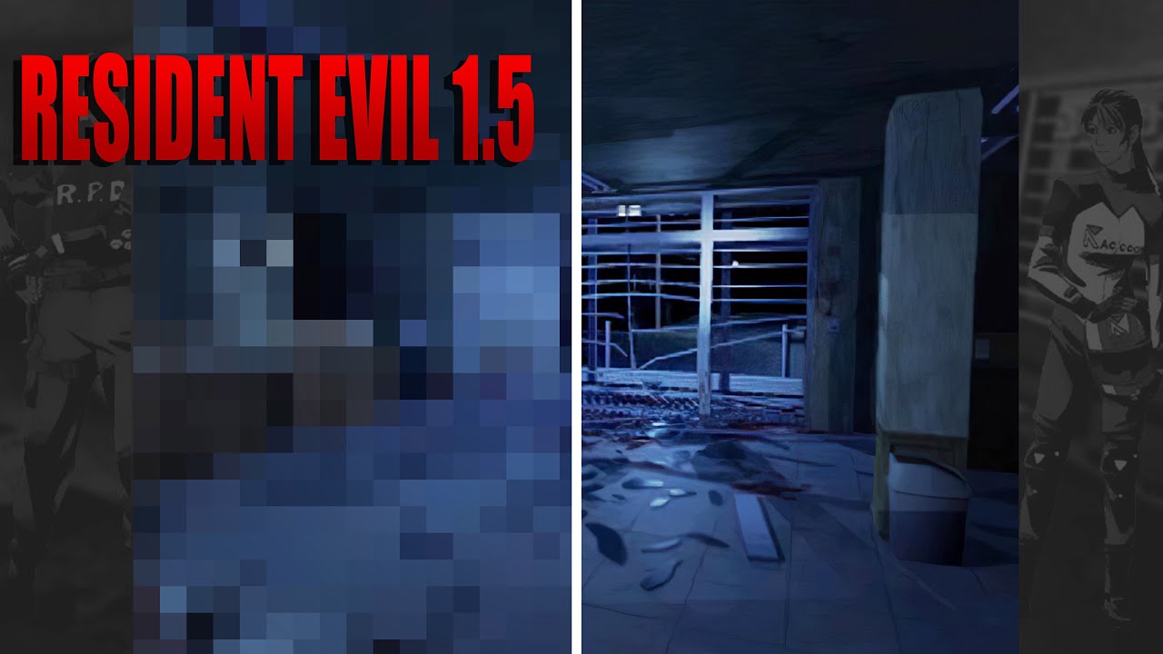 You've never seen Resident Evil 1.5 like this (Pre-Rendered Backgrounds ...