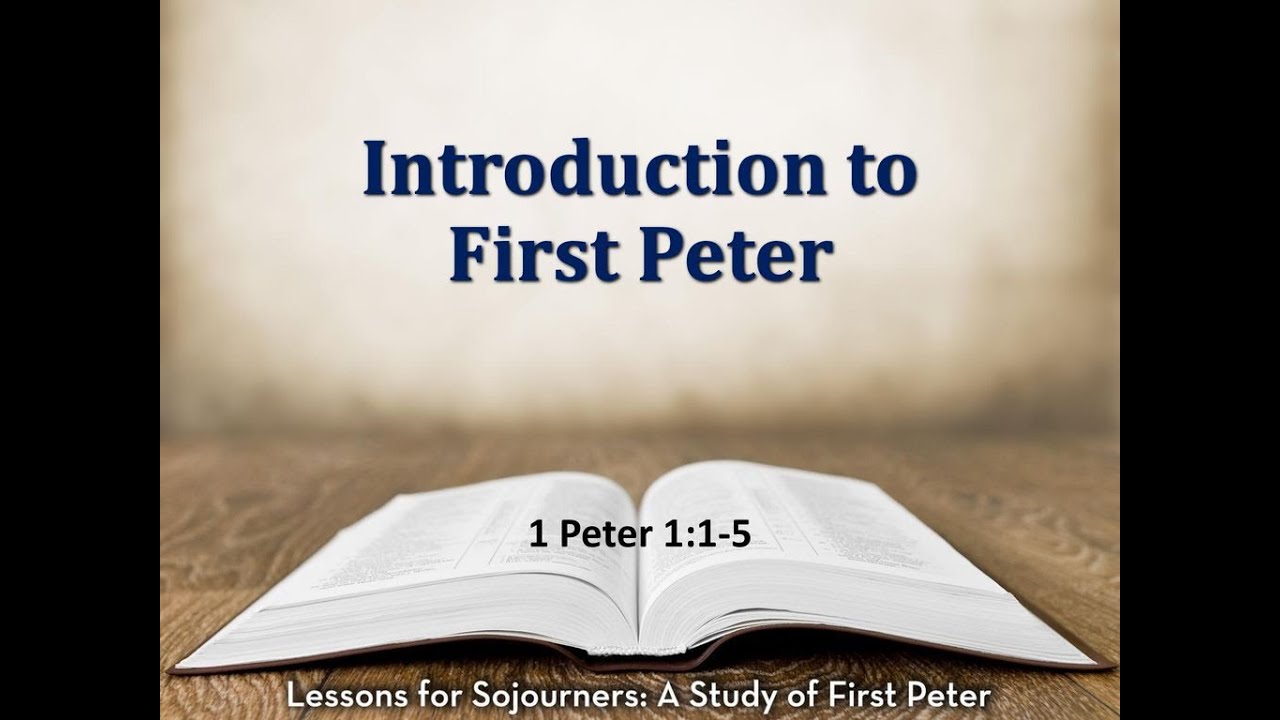 Introduction to First Peter - YouTube
