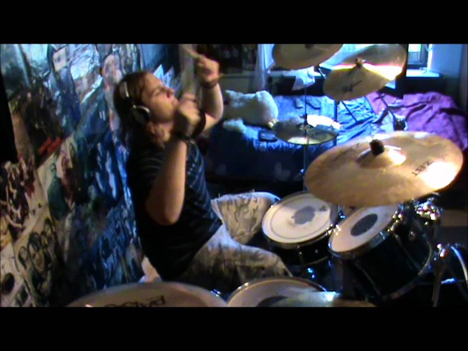 Six Feet Under - Feasting on the Blood of the Insane(drum cover) - YouTube