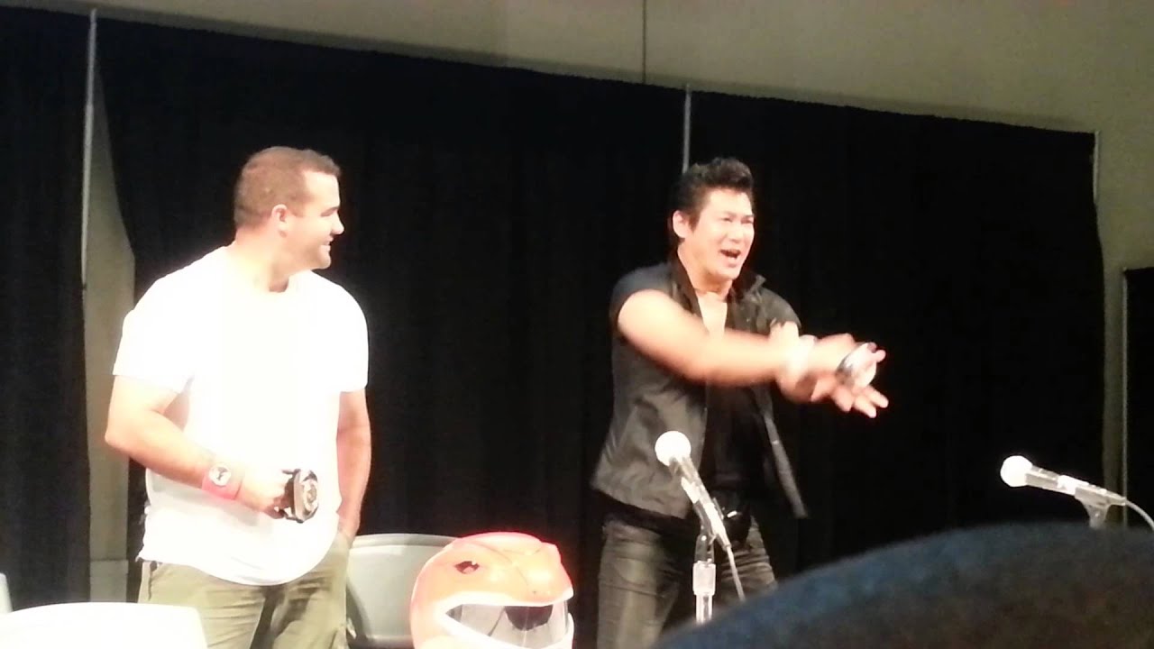 Geki and Jason morphing PMC 2014 - YouTube