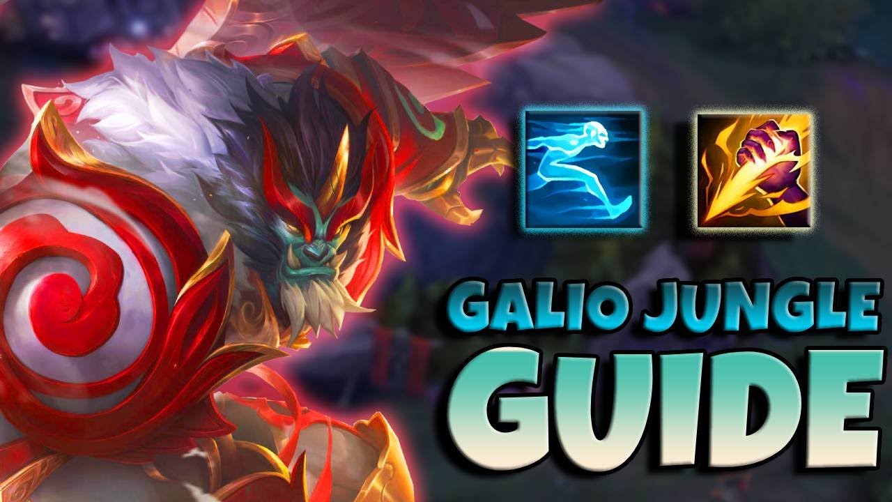 GUIDE ULTIME Galio jungle | Clear, items, runes, matchups, gameplay ...