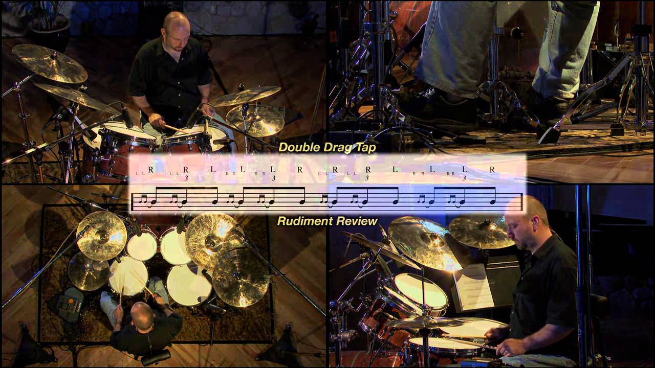 Double Drag Tap - Drum Rudiment - YouTube