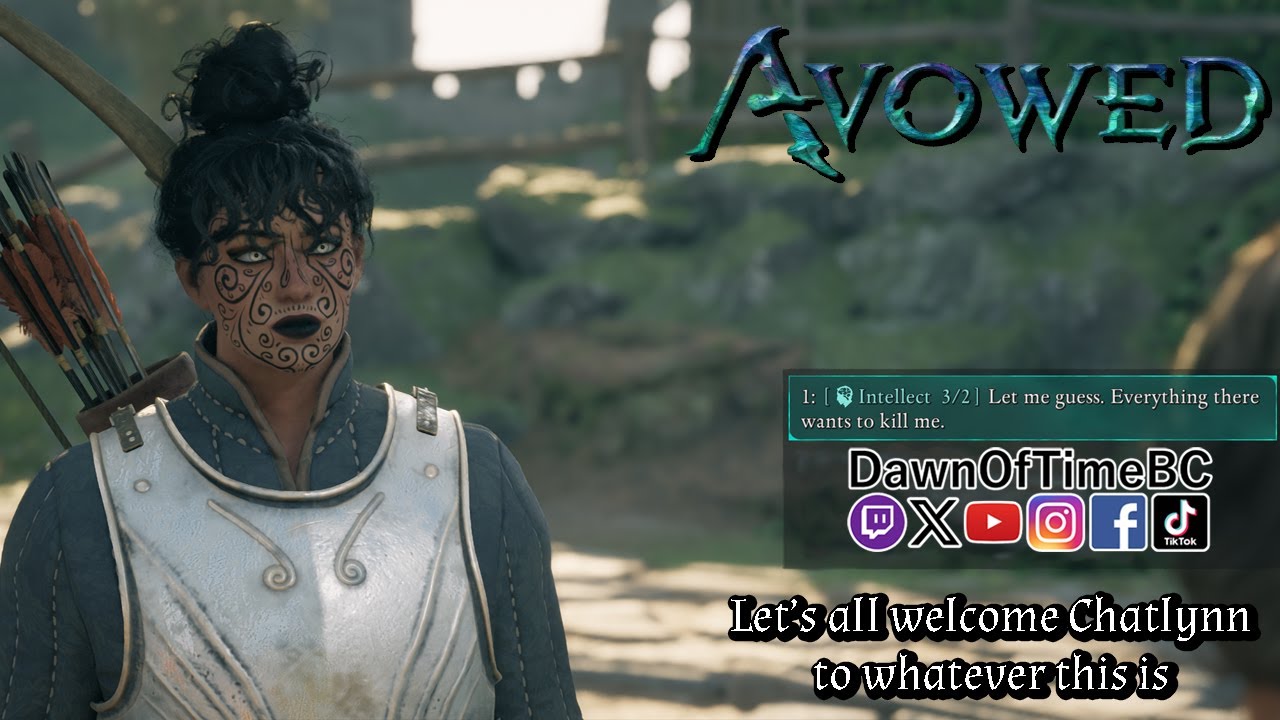 We meet the Fishing Lure Man in Avowed - YouTube