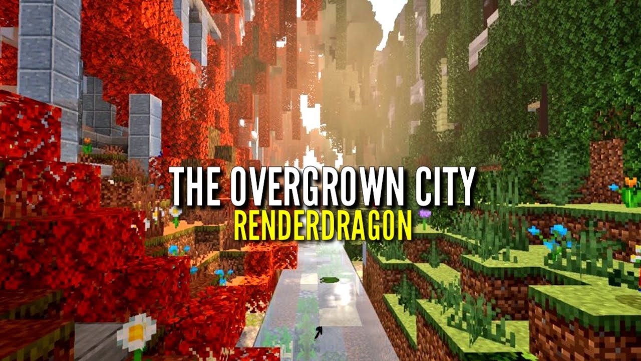 Minecraft Overgrown City Map