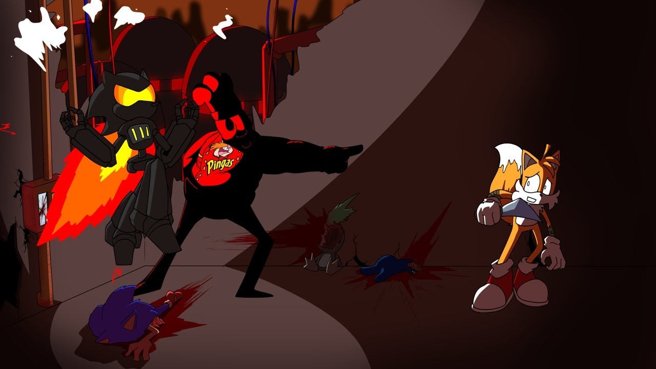 FNF Sonic.exe Fight Or Flight But Its Thirdperson - YouTube