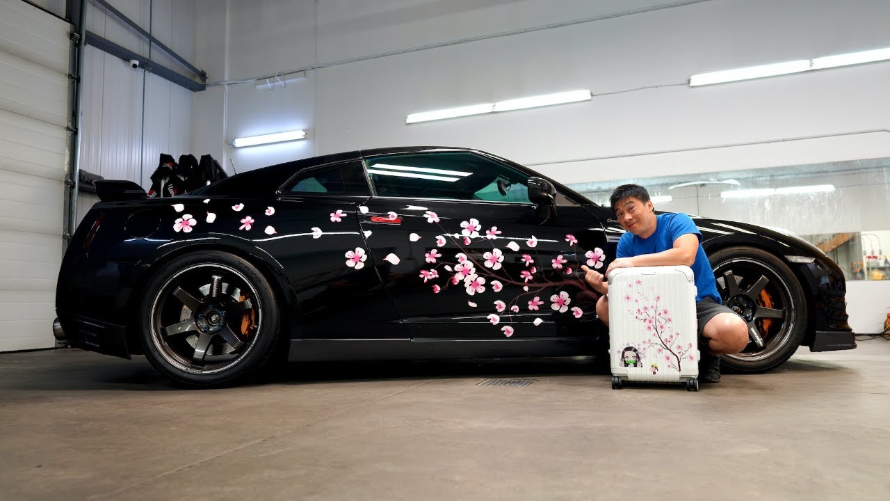 Cherry Blossom Livery For The GTR! - YouTube