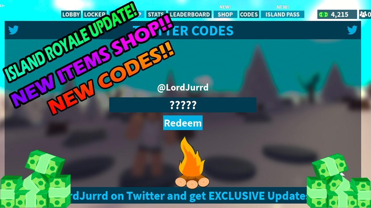 Nuevos Códigos de ISLAND ROYALE Roblox FEBRERO 2019 | ALL *NEW* ROBLOX ...