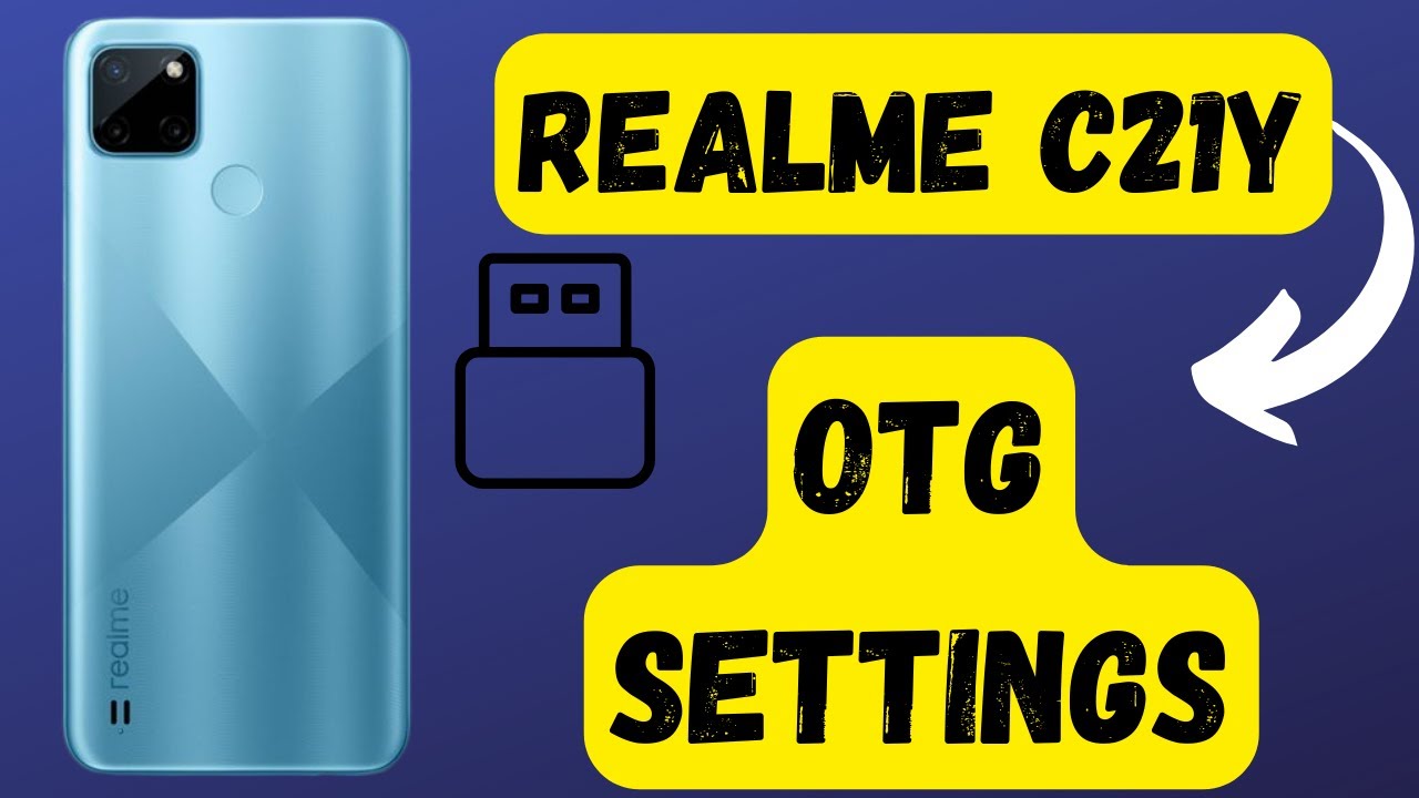 Realme C21y OTG Not Working Problem || How To Enable OTG to connect usb ...