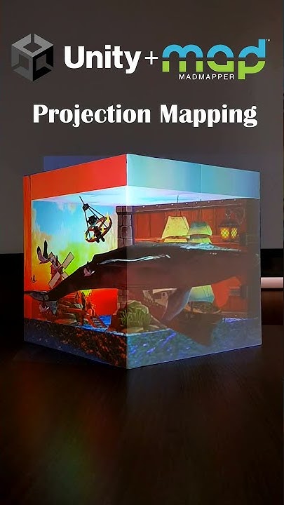 [Unity+Madmapper] Cube Projection Mapping #유니티 #매드매퍼 #프로젝션매핑 - YouTube
