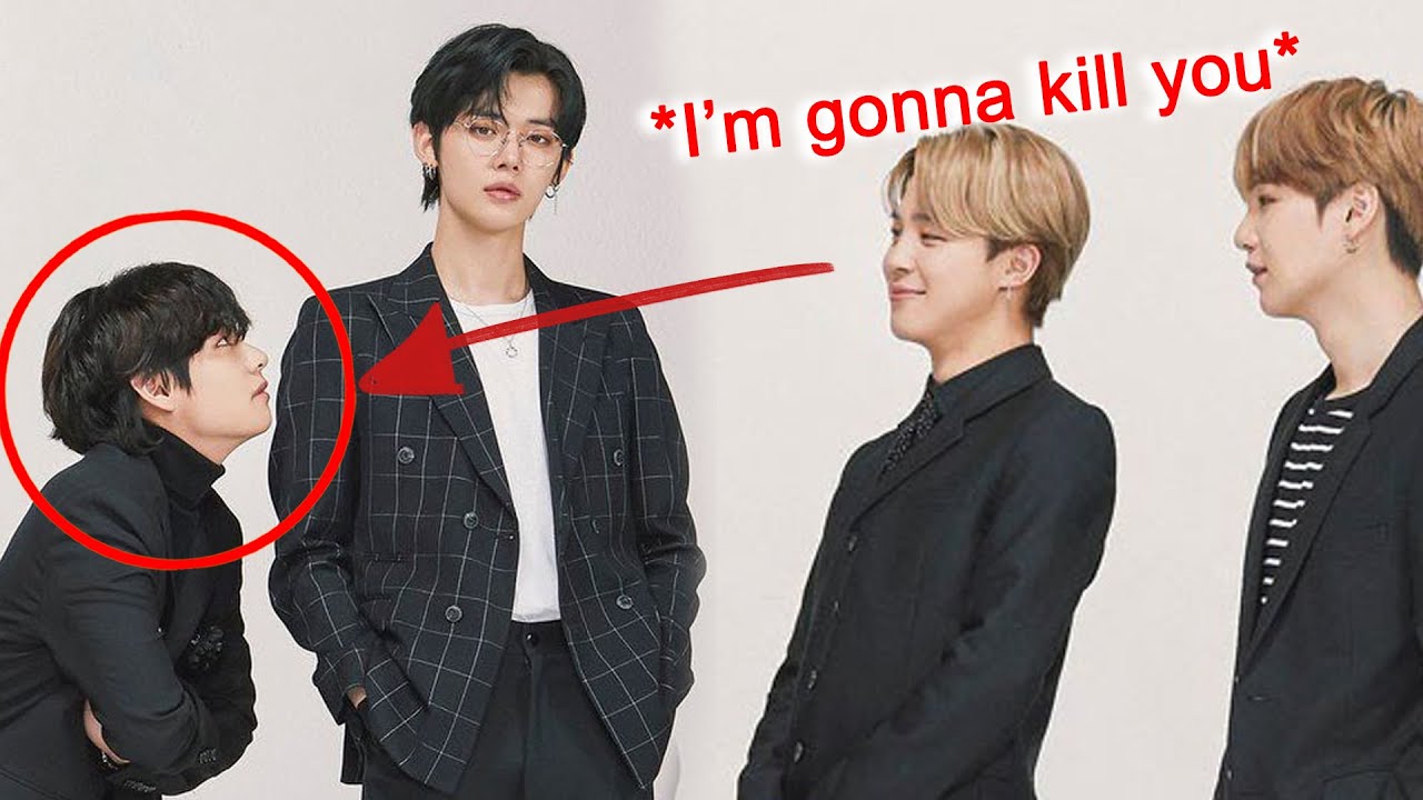 BTS' real height - YouTube