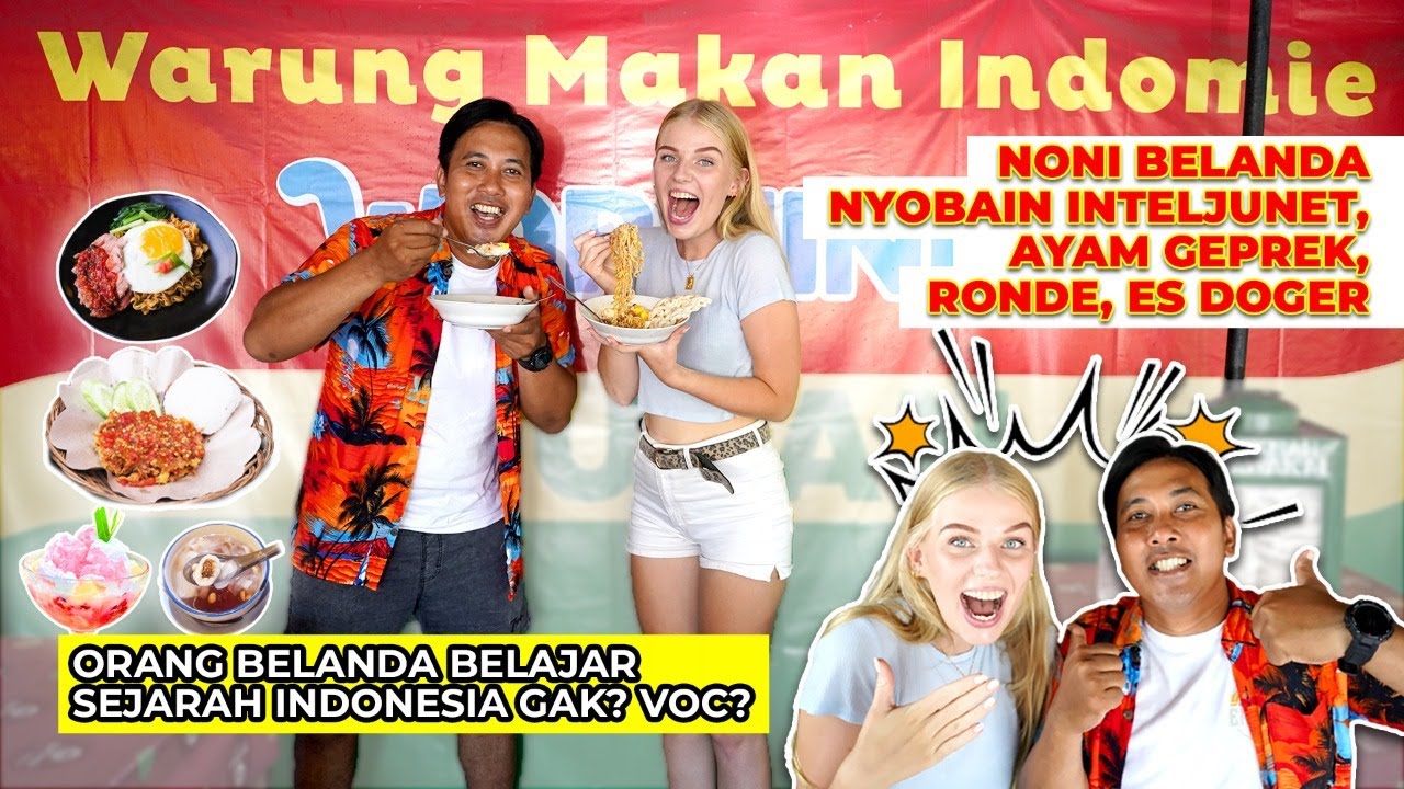 NONI BELANDA CANTIK NYOBAIN WARMINDO (INTELJUNET), ES DOGER, AYAM ...