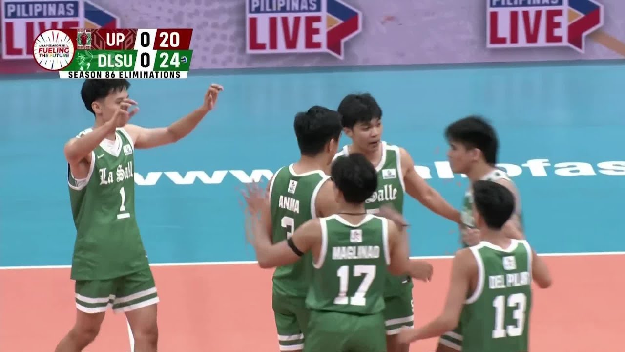 Anima GOES TO WORK for DLSU vs UP 💥 | UAAP SEASON 86 MEN'S VOLLEYBALL ...
