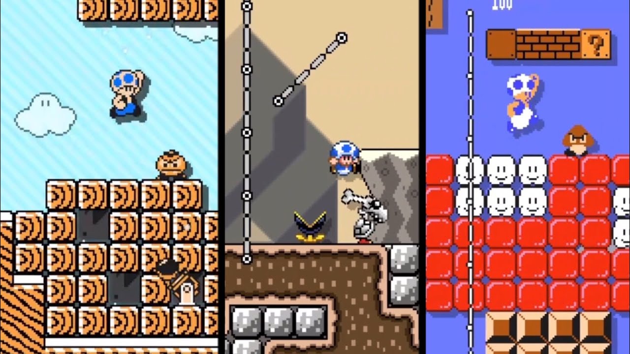 EXTRA CREATIVE Custom Themes For Super Mario Maker 2 - YouTube