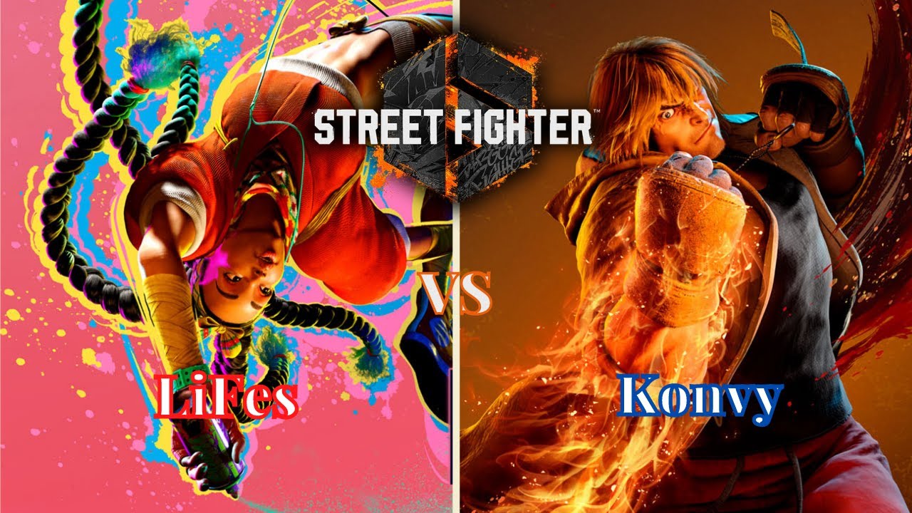 LiFes (Kimberly) vs Konvy (Ken) Ranked Match Set. (Street Fighter 6 ...