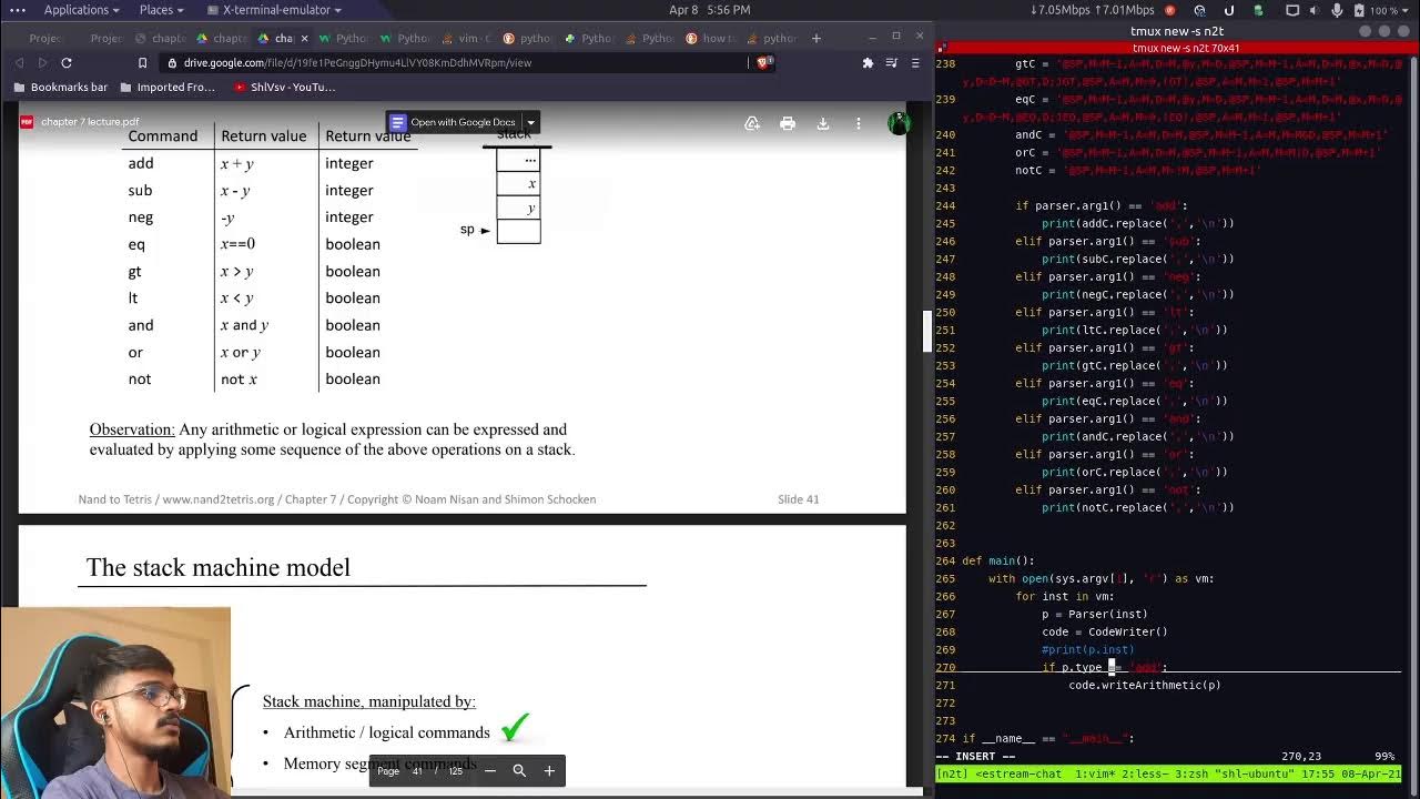 VM Lang Translator in Python | Computer from First Principles ...