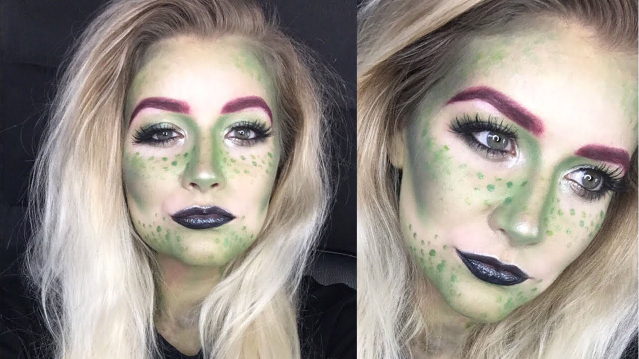 POISON IVY 🍃 TUTORIAL W/ TECHNIC COSMETICS 💄 | EASY HALLOWEEN TUTORIAL ...