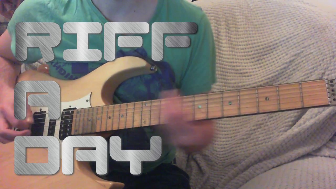 RAD 14: Nu Metal Drop C Riff - Riff A Day - YouTube