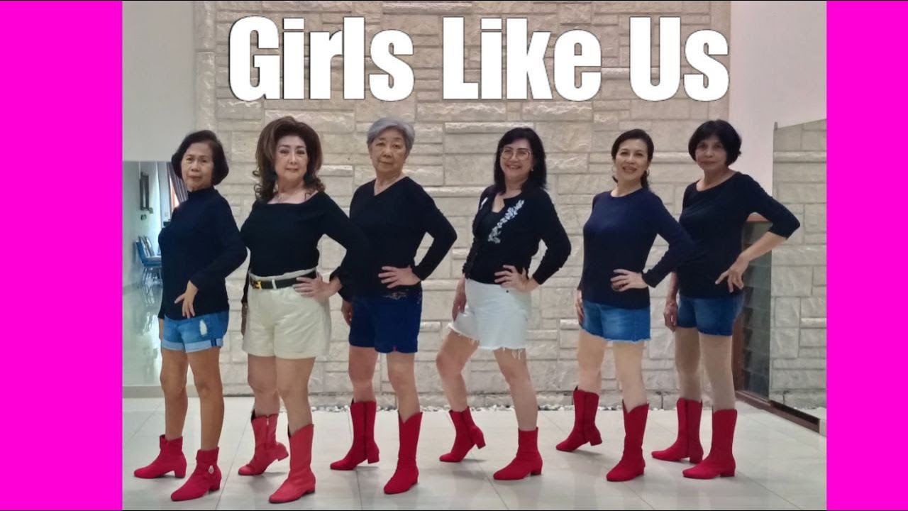 Girls Like Us Line Dance (demo & count) - YouTube